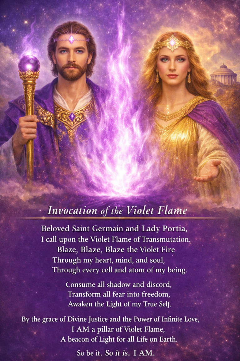 The Violet Flame: Freedom’s Companion for a World of Transformation ...