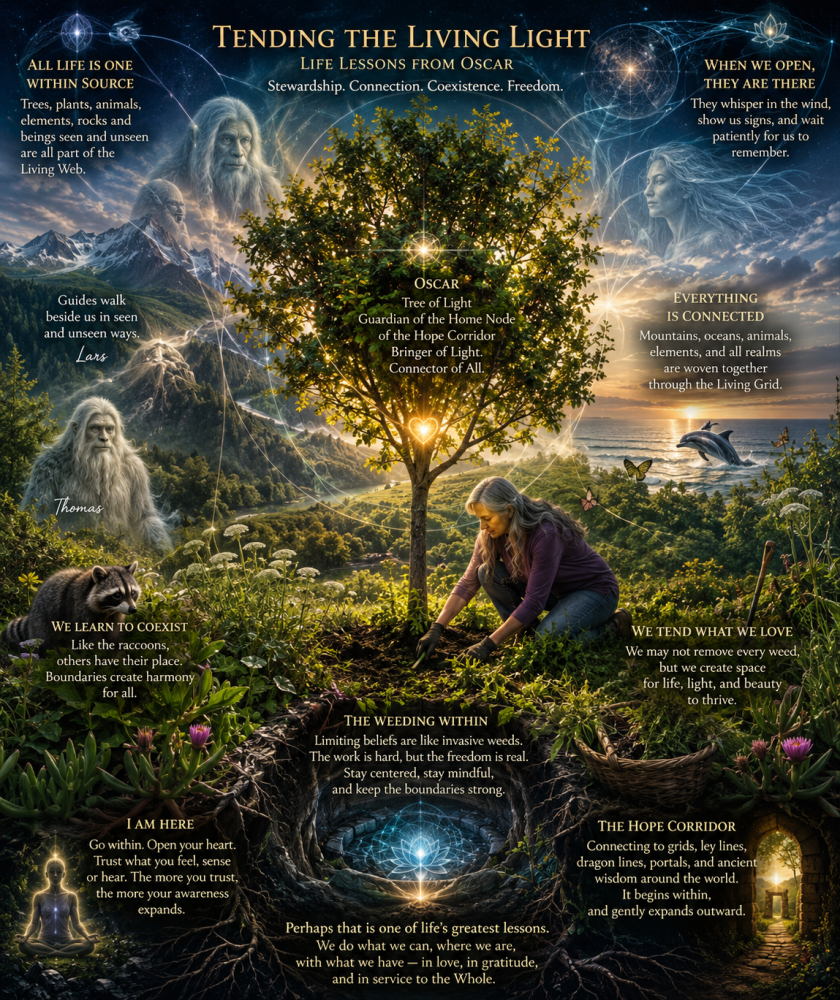 Tending the Living Light – Oracle of Divine Grace